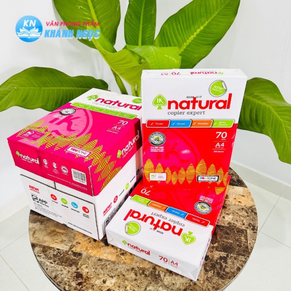 Giấy Natural A4 70gsm | VPP Khánh Ngọc