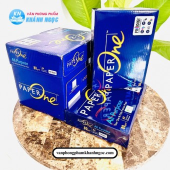 Giấy Paper One A4 80gsm | VPP Khánh Ngọc