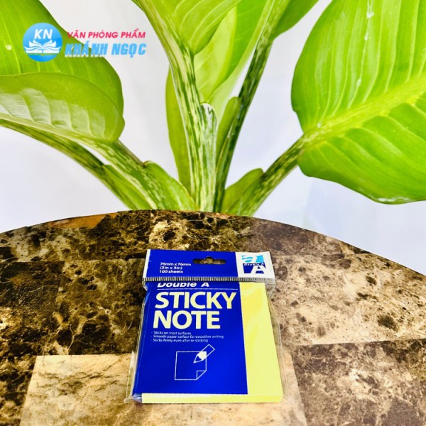 Giấy note vàng 3X3 Double | VPP Khánh Ngọc