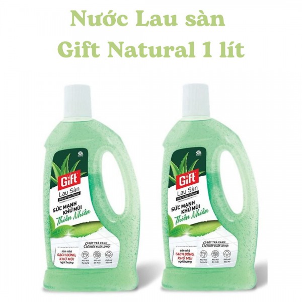 Nước Lau Sàn Gift Natural 1 lít | VPP Khánh Ngọc